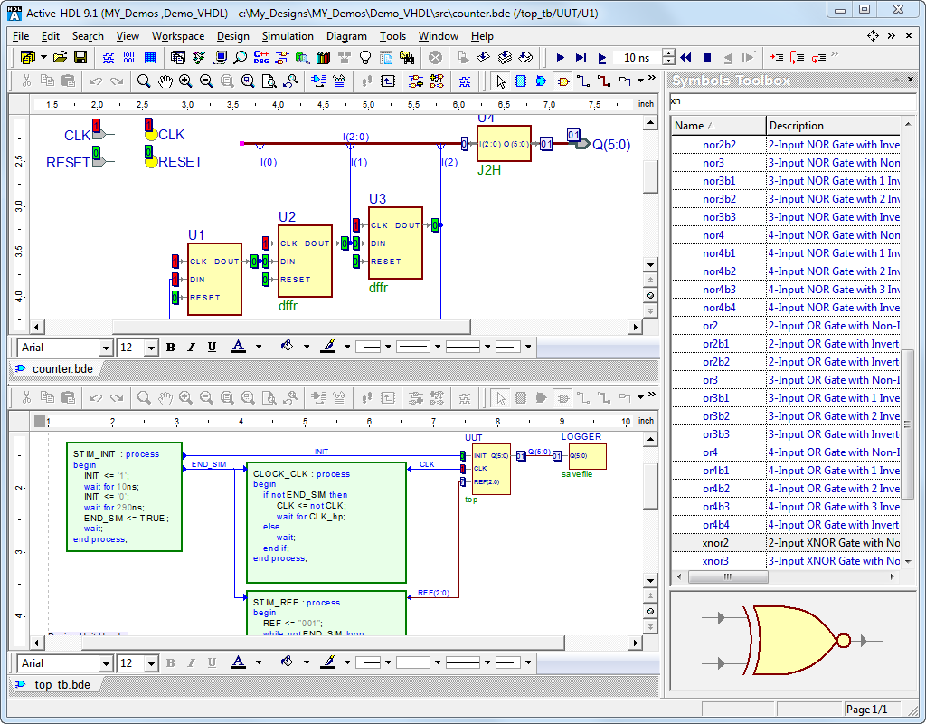 Logiciel FPGA Active-HDL | CADvision Logiciel FPGA Active-HDL | CADvision