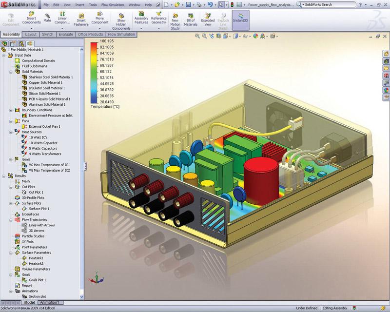 Logiciel de tests CAO SOLIDWORKS Simulation | CADvision